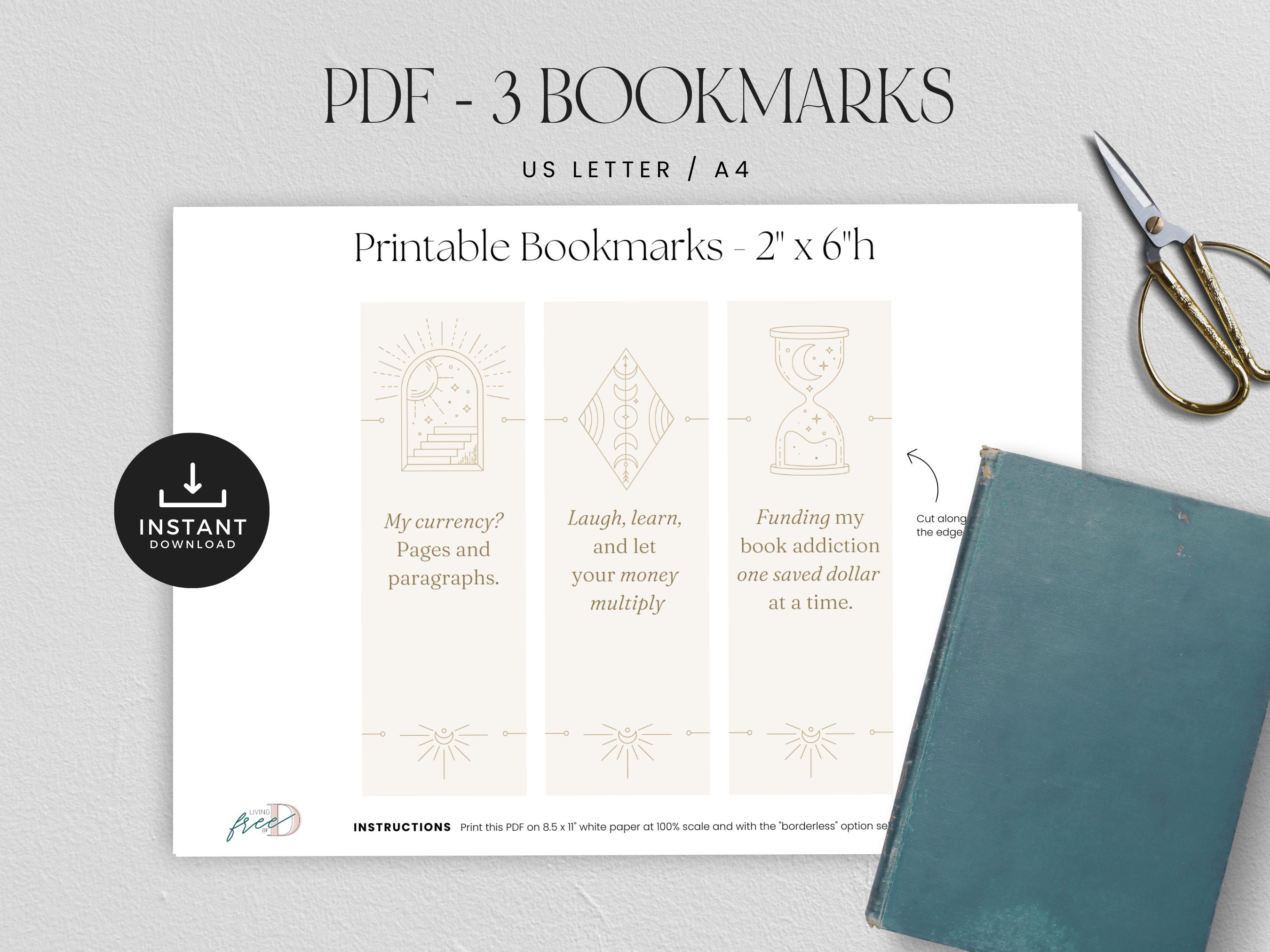 Finance Bookmark Printable, Bookmark Png, Financial Books, Money ...