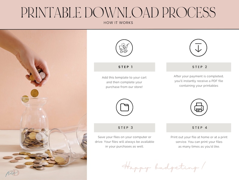 365 Days Savings Challenge, Quarter Challenge Chart Printable, 365 Days ...