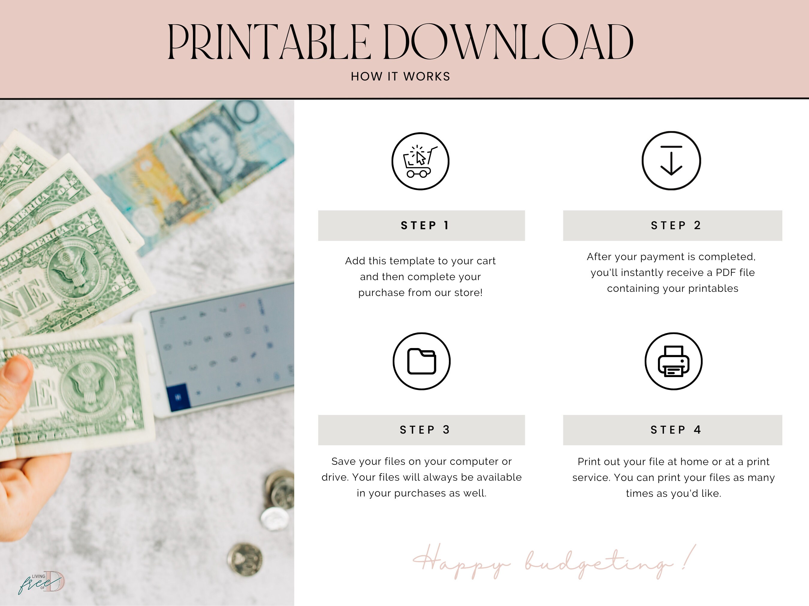 Credit Score Planner Printable Set, Credit Score Trackers, Money Goals ...