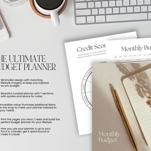 2025 Financial Planner, Aesthetic Budget Planner Printable, Paycheck ...