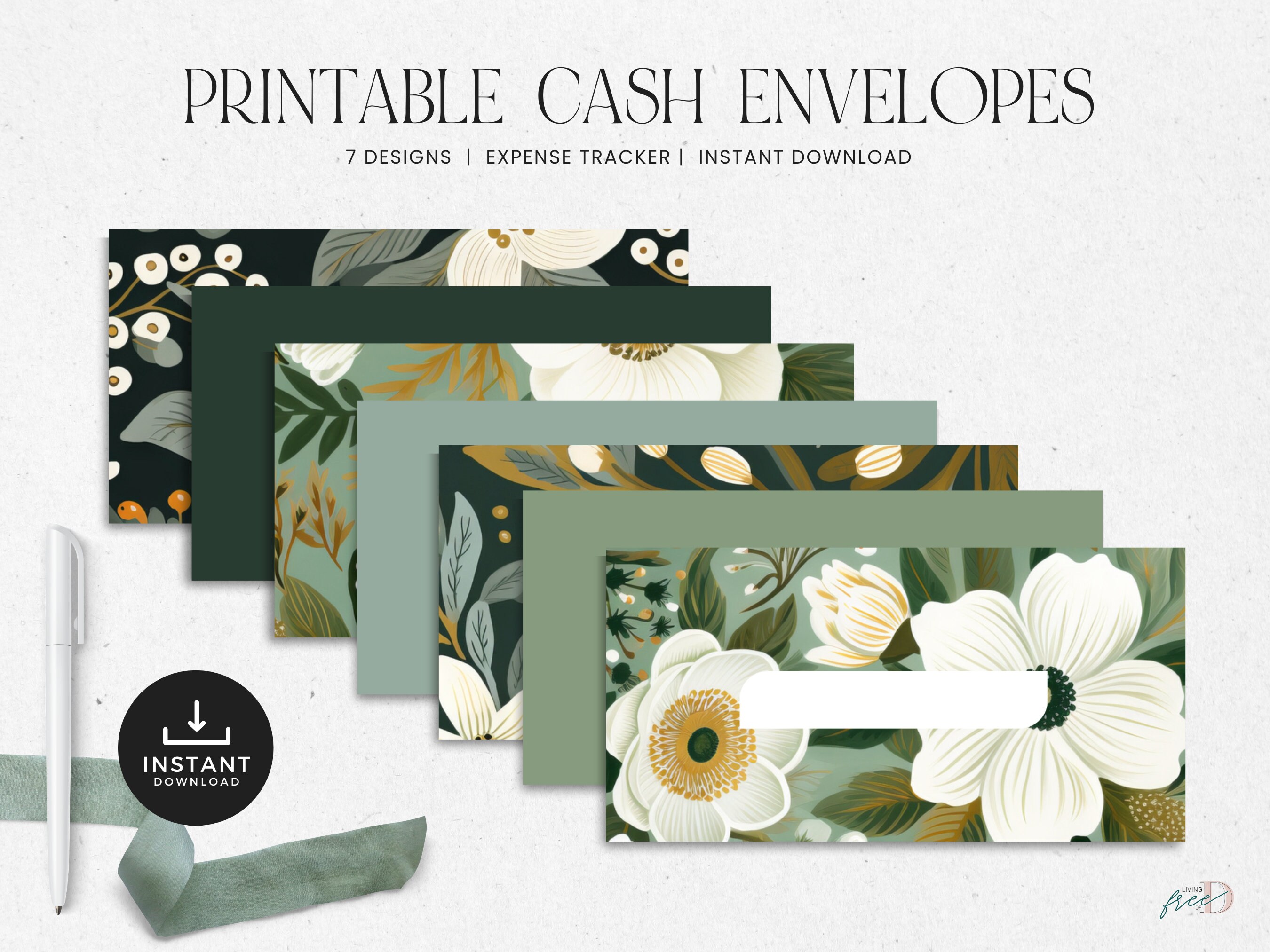 Cash Envelopes, Money Envelope With Spending Tracker, Budget Envelope ...