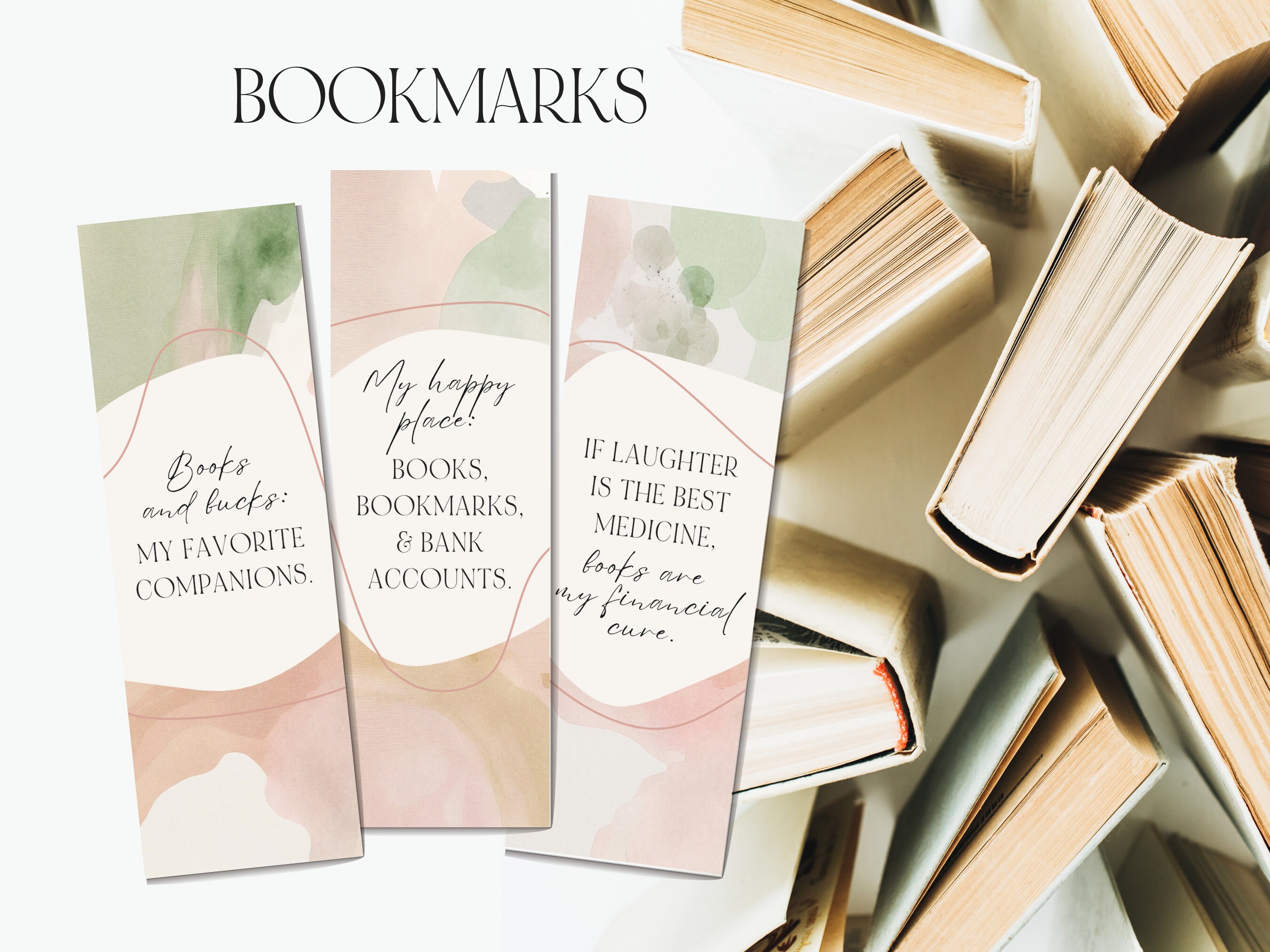 Finance Bookmark Printable, Bookmark Png, Financial Books, Money ...
