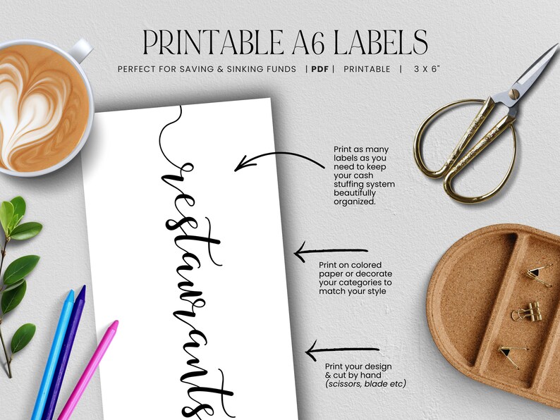 Cash Stuffing Categories, A6 Cash Envelopes Labels, Budget Envelope ...