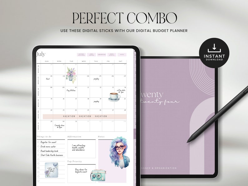 Content Creator Digital Stickers, Content Producer Clipart Digital ...