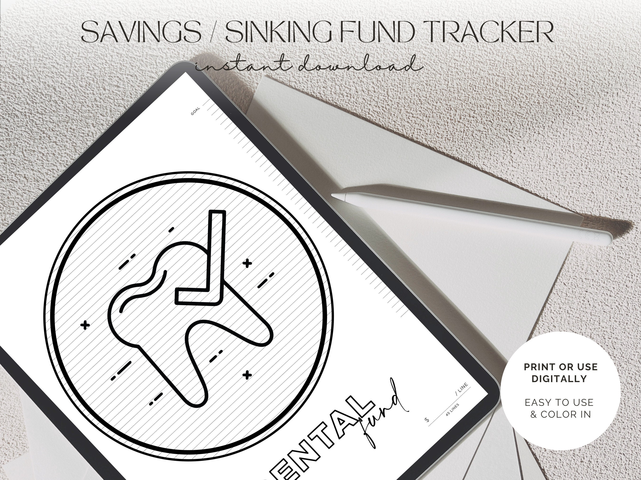 Dental Fund Progress Tracker, Dentist Saving Challenge Printable ...