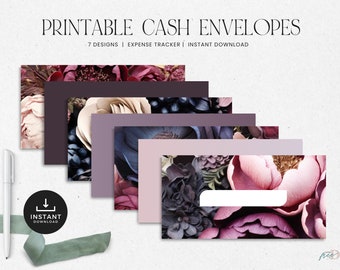 Cash Envelopes, Money Envelope With Spending Tracker, Budget Envelope ...