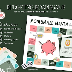 Game of Life Money, Money Games for Kids & Teens, Budgeting Game ...