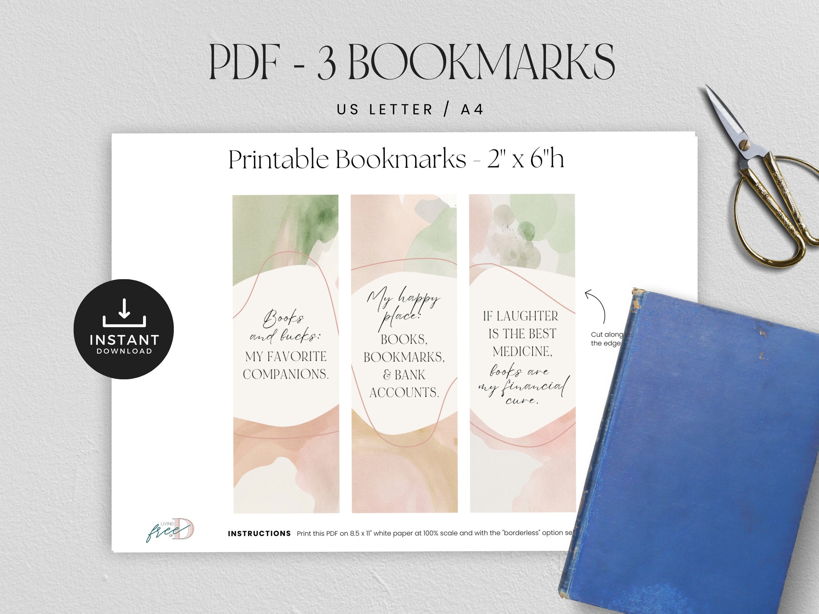 Finance Bookmark Printable, Bookmark Png, Financial Books, Money ...