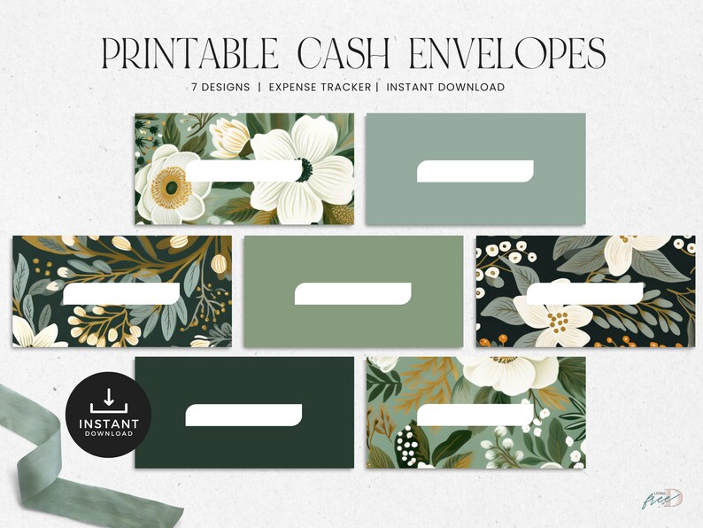 Cash Envelopes, Money Envelope With Spending Tracker, Budget Envelope ...