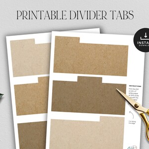 Cash Tab Dividers for Wallet, Money Organizer, Cash Envelope Budget ...