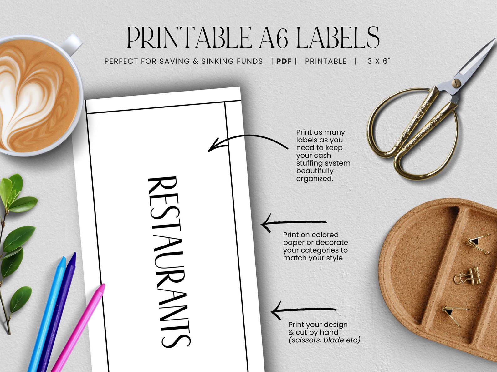 Cash Stuffing Categories, A6 Cash Envelopes Labels, Budget Envelope ...
