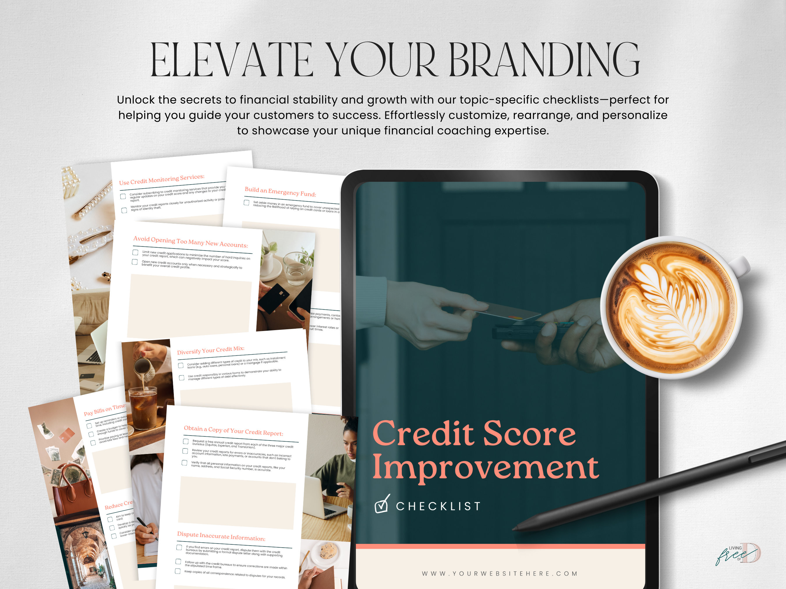 Credit Repair Checklist, Credit Score Improvement Checklist Template ...