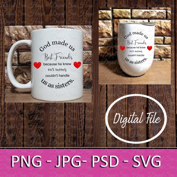 Bestie Mug - Etsy