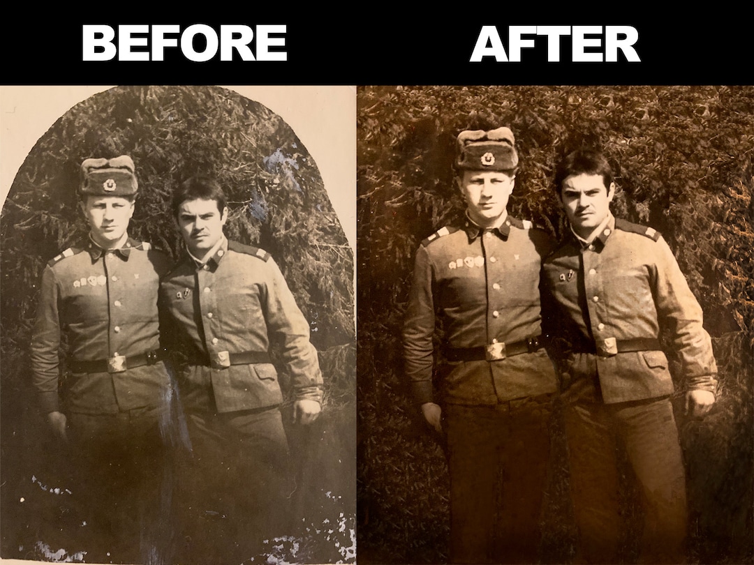 Photo Restoration/photo Retouch/restore Old Photo/ Image Retouching ...