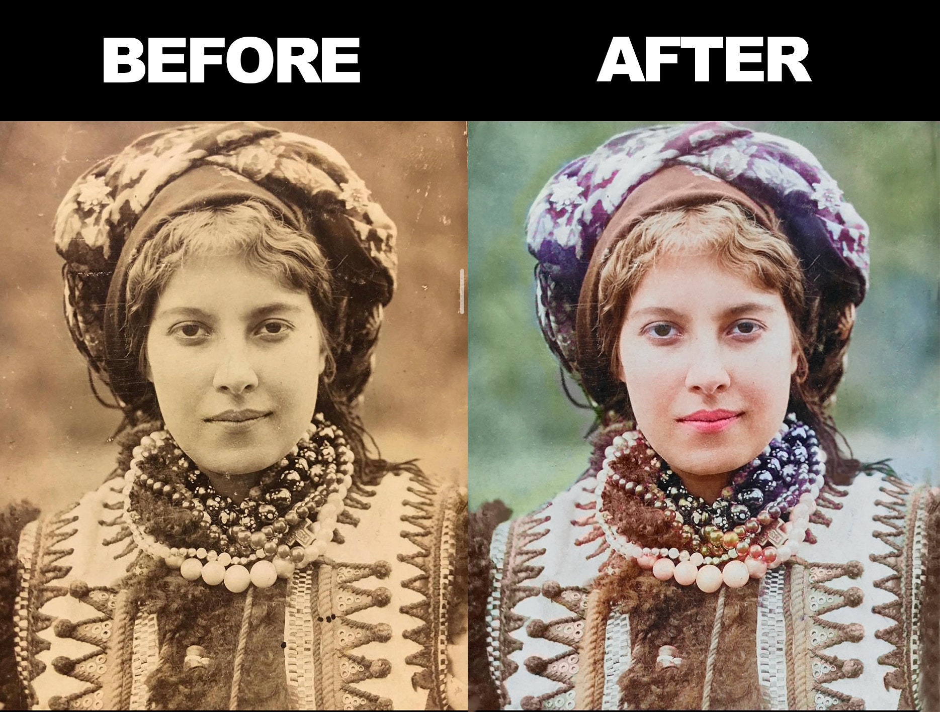 Colorizing Old Photo/photo Restoration/restore Old Photo/ Image ...
