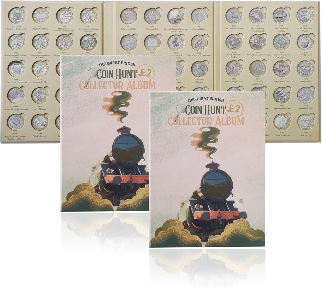 Brand New 2022 Edition Great British Two Pound Coin Hunt Collectors ...