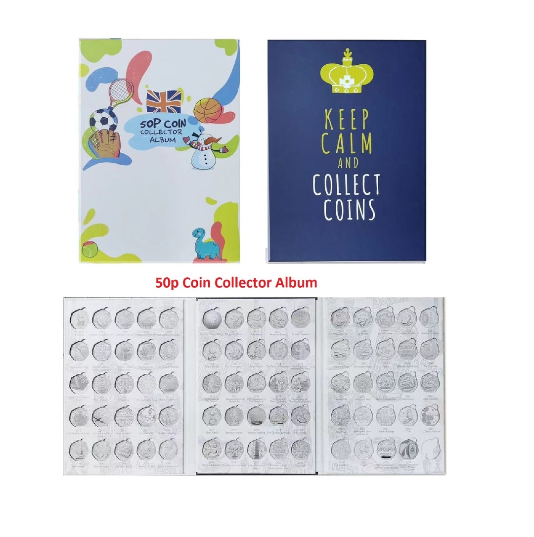 UK 50p Coin Hunt Collector Album Folder Beatrix Potter Xmas - Etsy