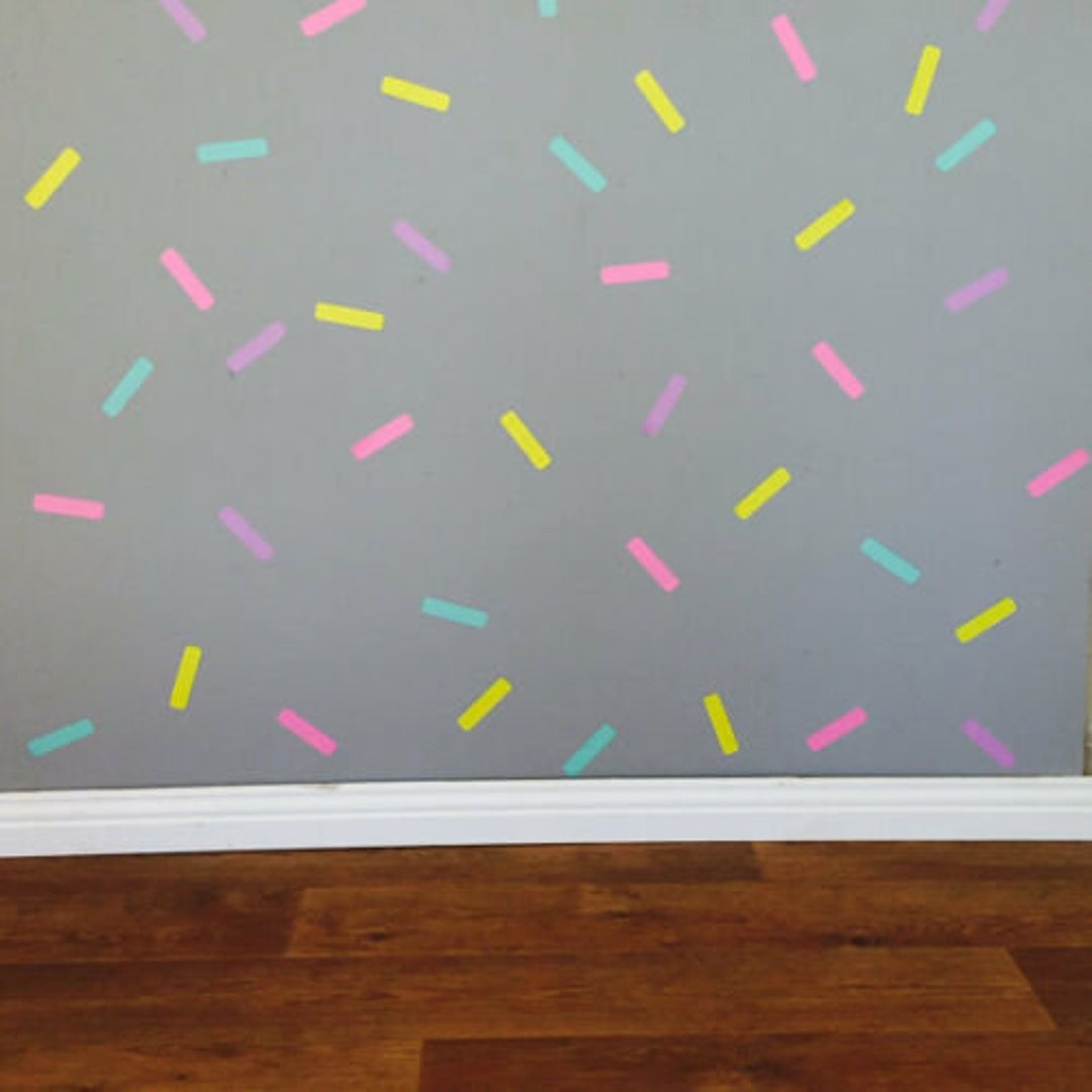 26 Removable Sprinkles Wall Stickers Kid Decal Art Nursery Bedroom ...
