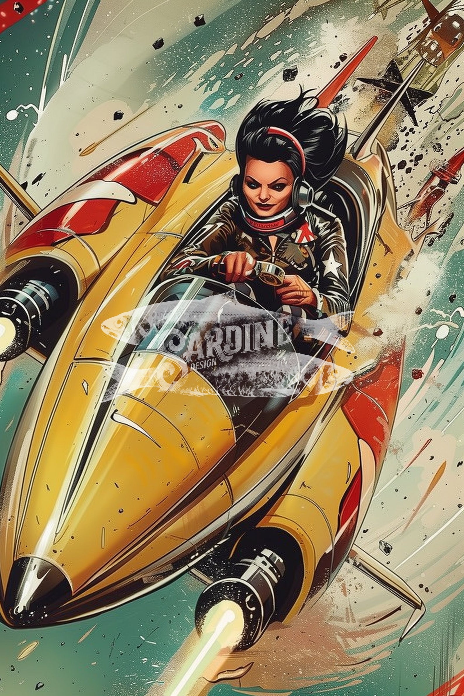 Retro Futuristic Images - Etsy Canada