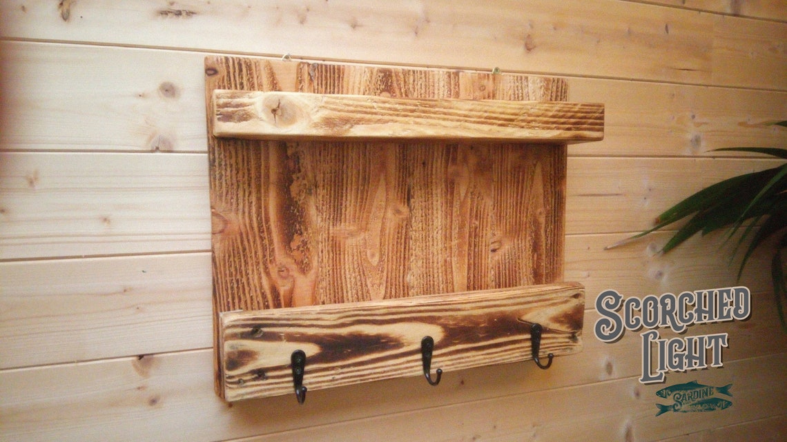 Letter Rack Reclaimed Wood | Etsy