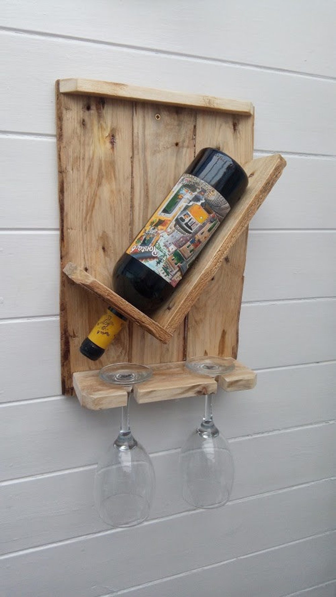 Rustic Wine Rack - Etsy