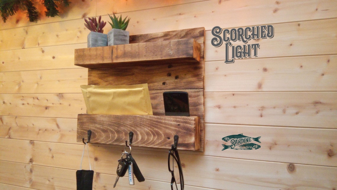 Letter Rack Reclaimed Wood - Etsy