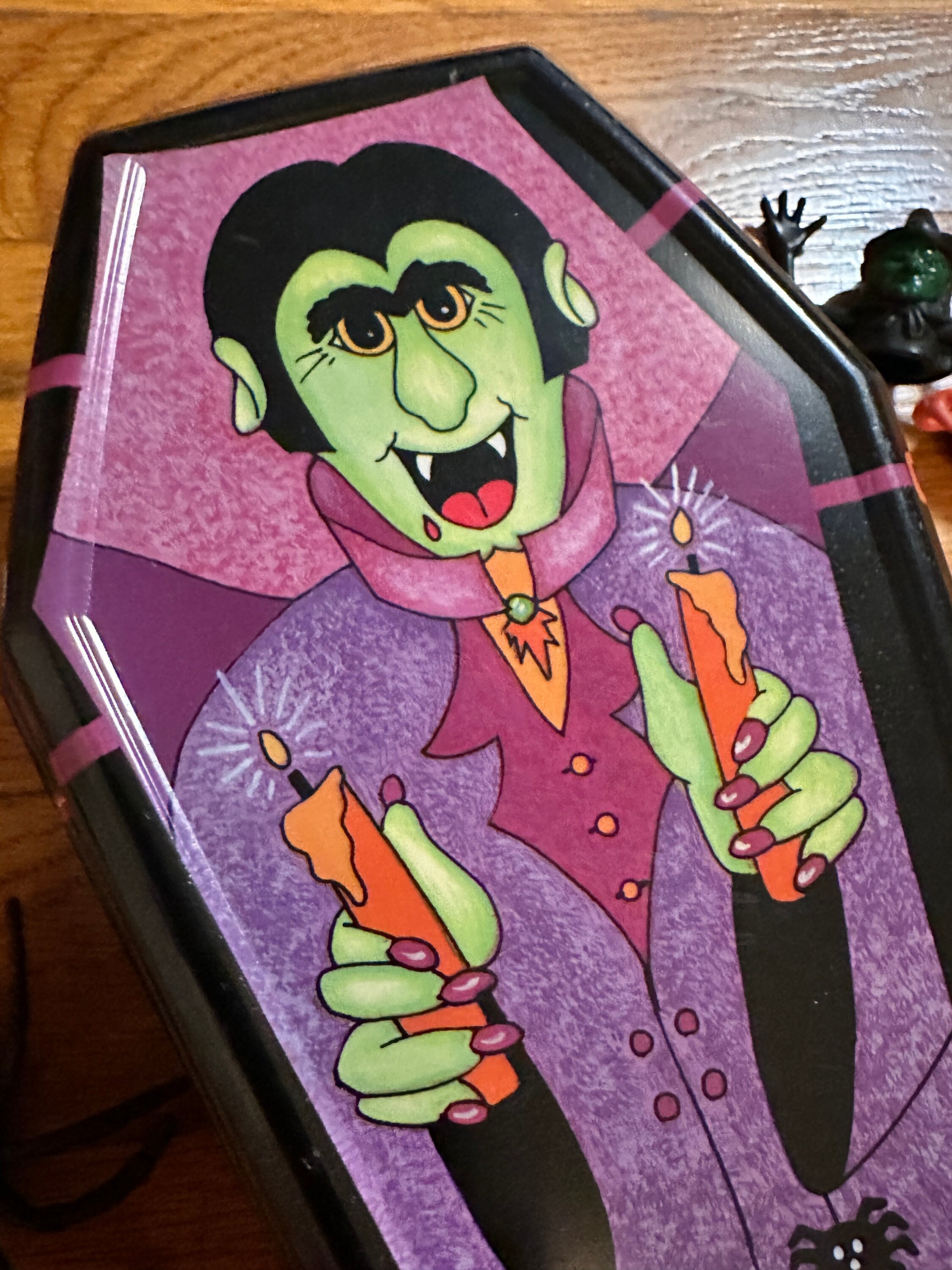 Vintage Candy Coffin Casket 90s Treat Box Dracula Halloween - Etsy