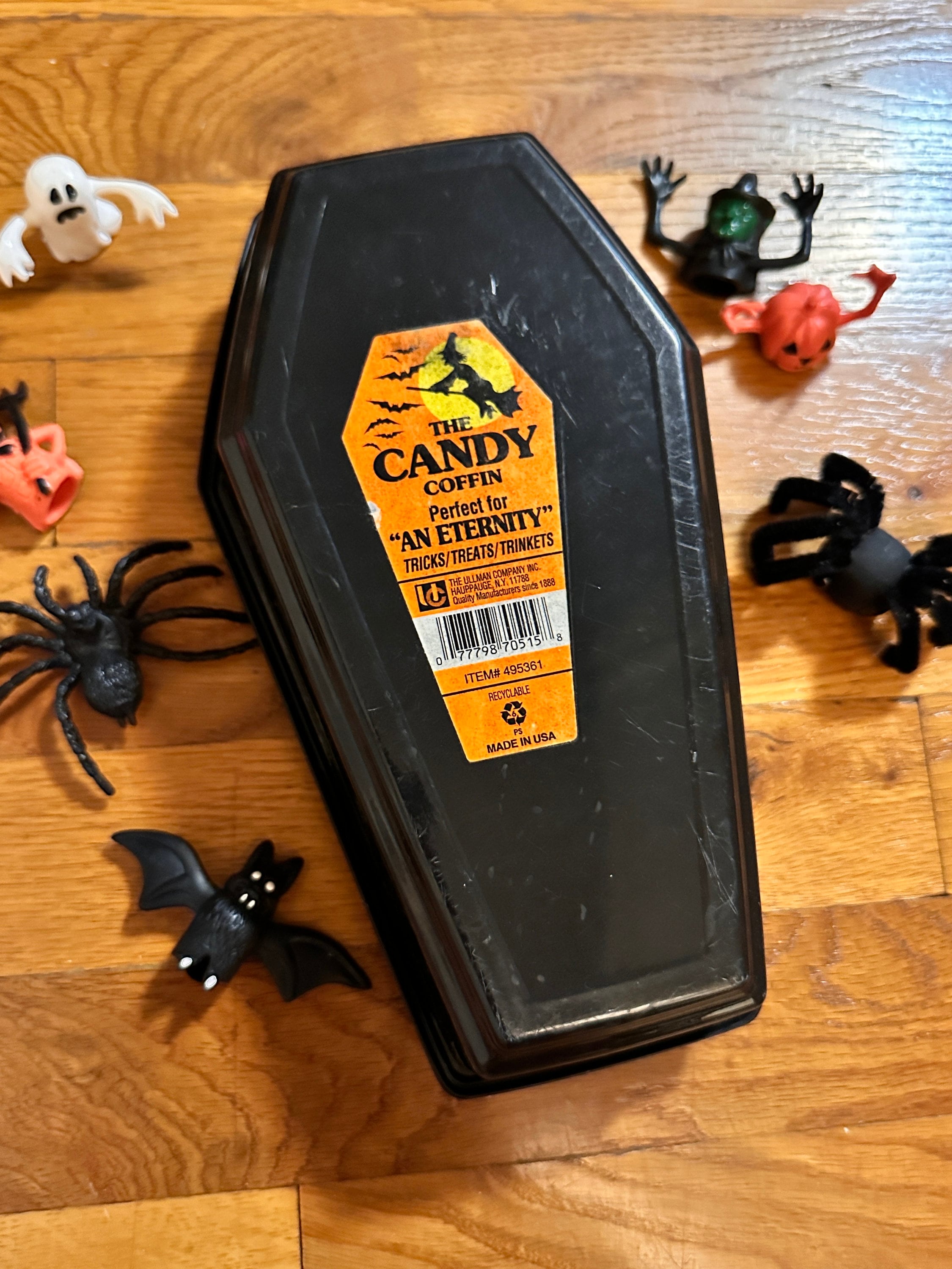 Vintage Candy Coffin Casket 90s Treat Box Dracula Halloween - Etsy