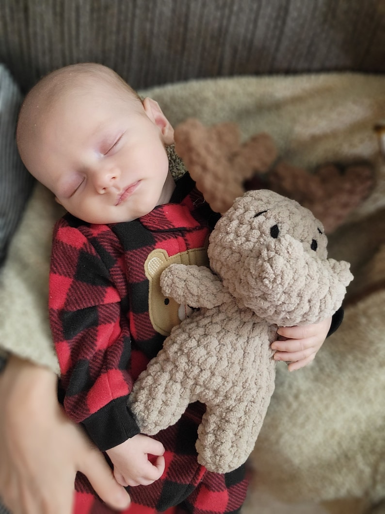 Crochet Moose Pattern Crochet Moose Mini Moose Plush Plush - Etsy