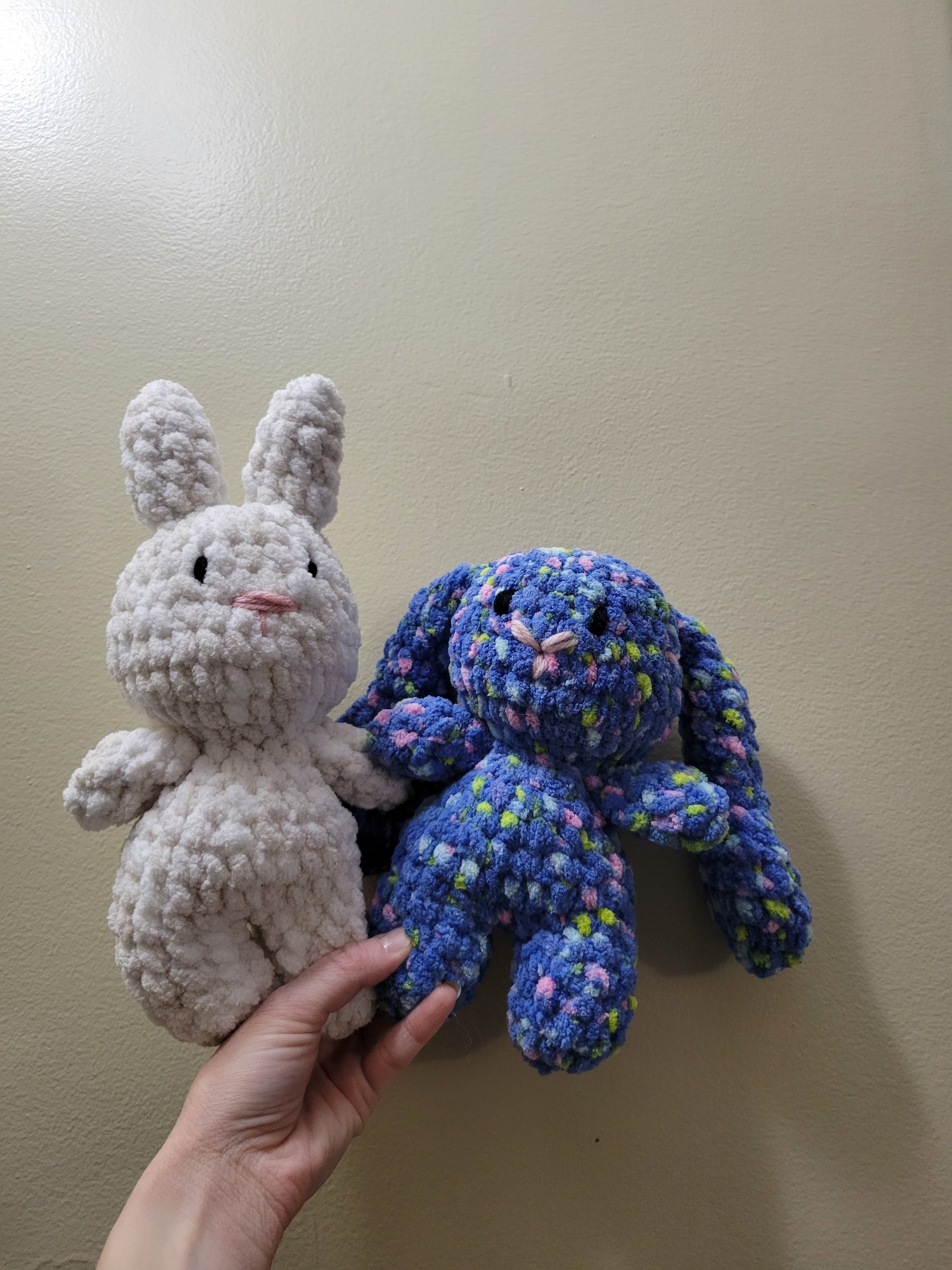 Crochet Bunny Pattern Crochet Bunny Mini Bunny Plush Plush - Etsy