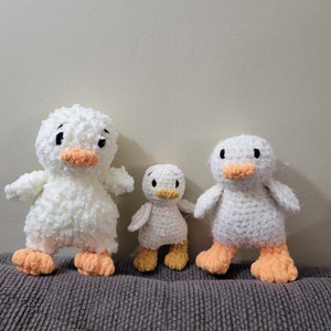 Crochet Duck Pattern, Crochet Duck, Mini Duck Plush, Plush Duck Pattern ...