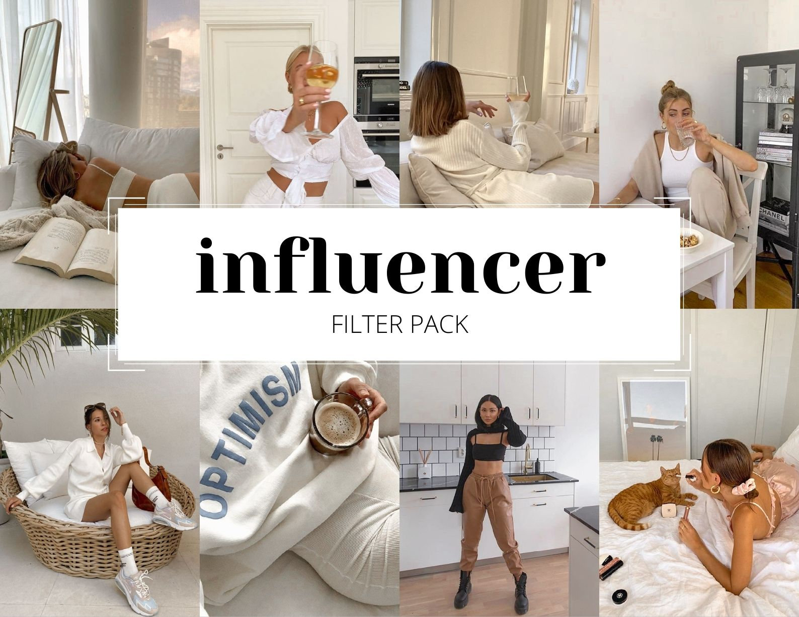 The Ultimate Influencer Premium Presets, 12 Filters for Lightroom ...