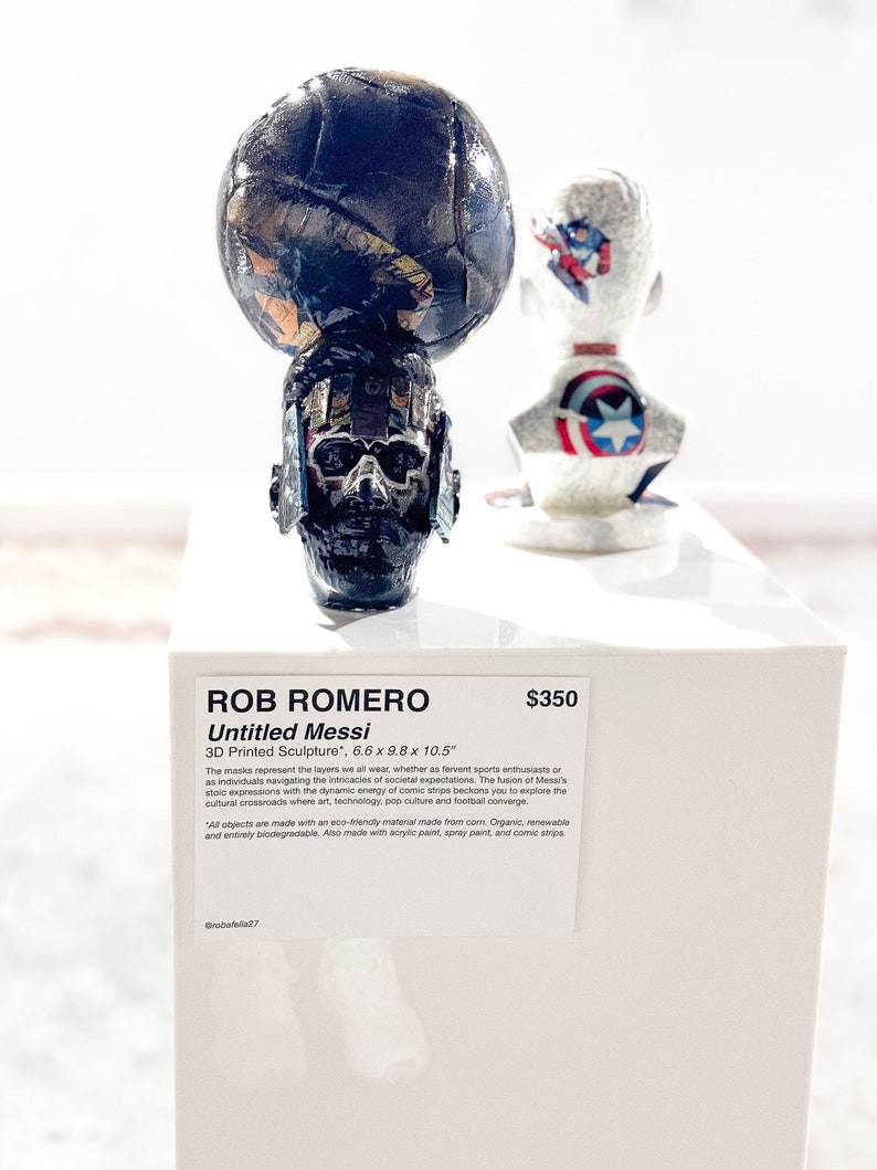 The Dark Knight - Leo Messi Sculpture - Etsy