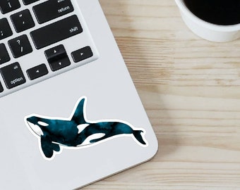 Killer Whale Sticker | Etsy