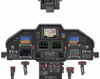 Embraer ERJ 170/175/190/195 Cockpit Poster - Etsy