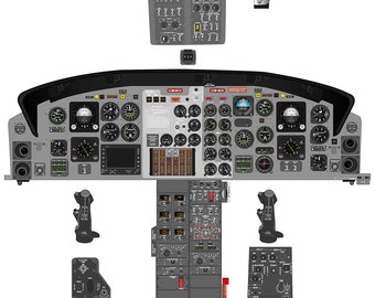 Pilatus PC-12 NG Cockpit Poster - Etsy Australia