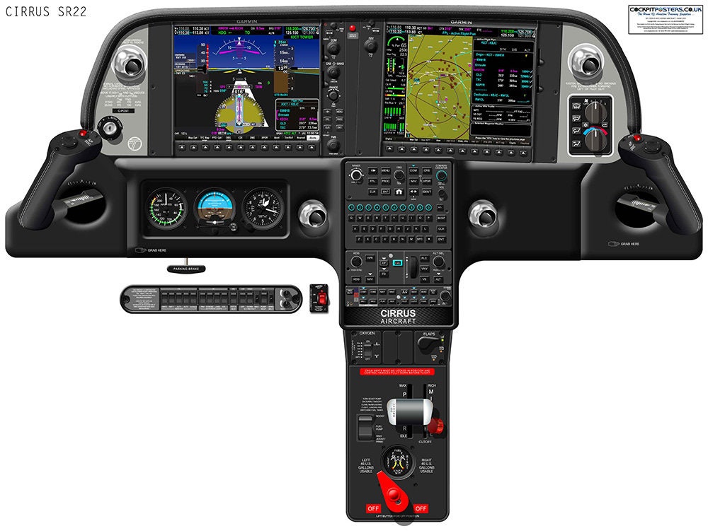 Cirrus Sr22 Cockpit