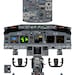Boeing 737-800 Cockpit Poster - Classic Standby Instruments B737NG ...