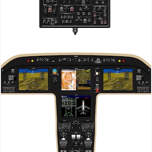 Embraer Legacy 450/500 / Praetor 500/600 Cockpit Poster - Etsy