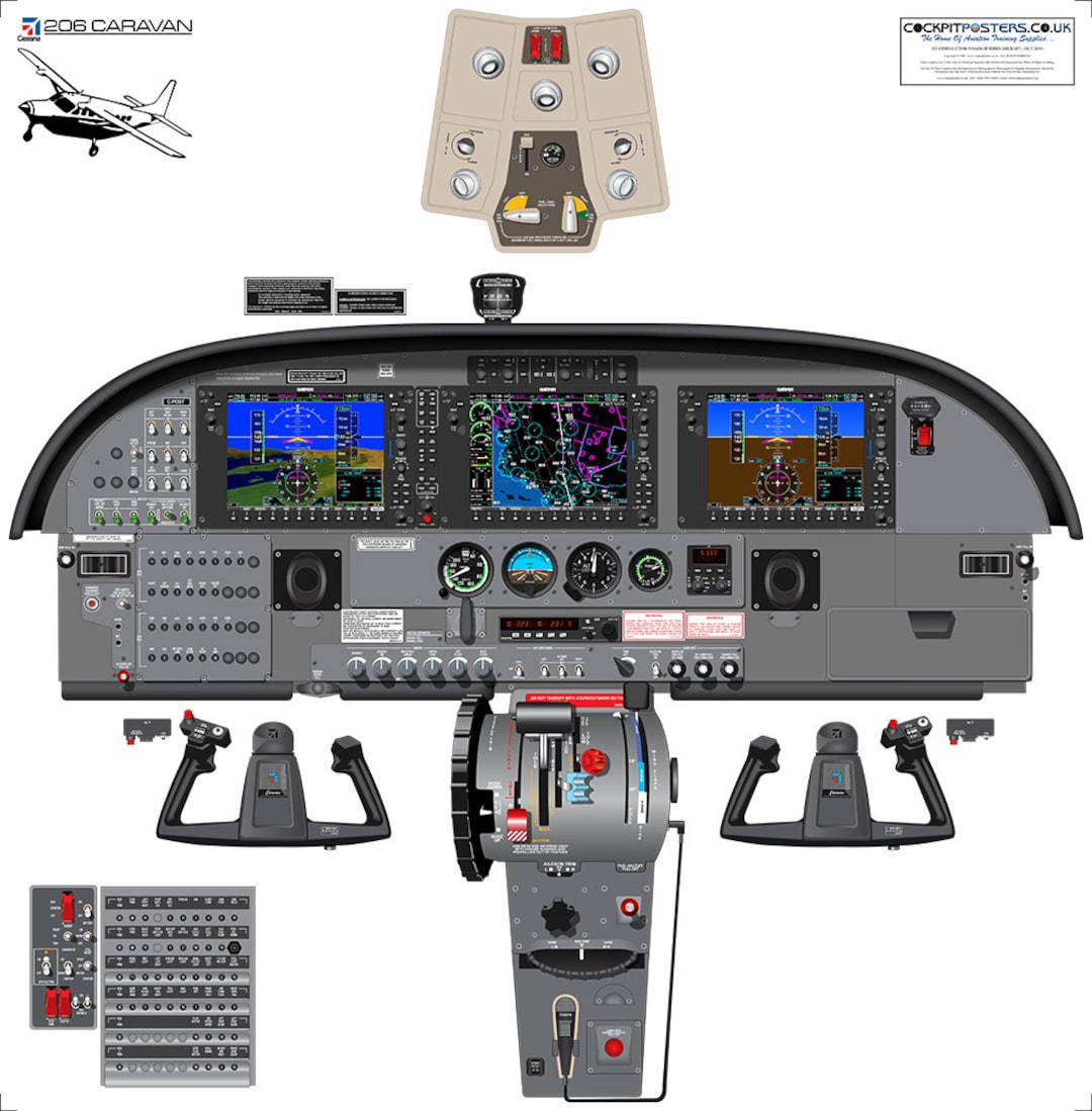 Cessna 208 Cockpit