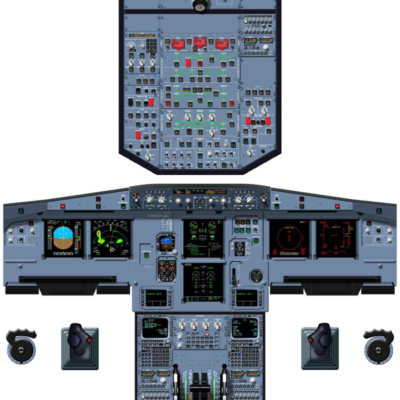 Overhead Panel A320 - Etsy