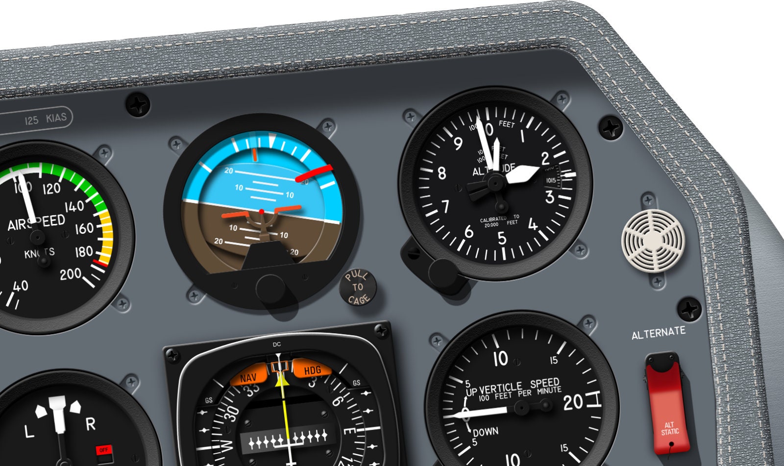 Grob Tutor G115E Cockpit Poster - Etsy