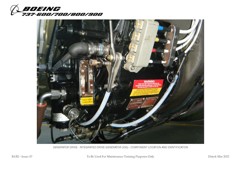 Boeing 737NG B1/B2 Maintenance Training Manual All ATA Chapters ...