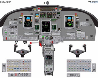 Embraer ERJ 170/175/190/195 Cockpit Poster - Etsy