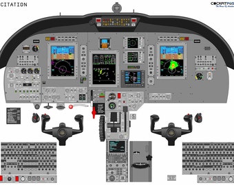 Embraer ERJ 170/175/190/195 Cockpit Poster - Etsy