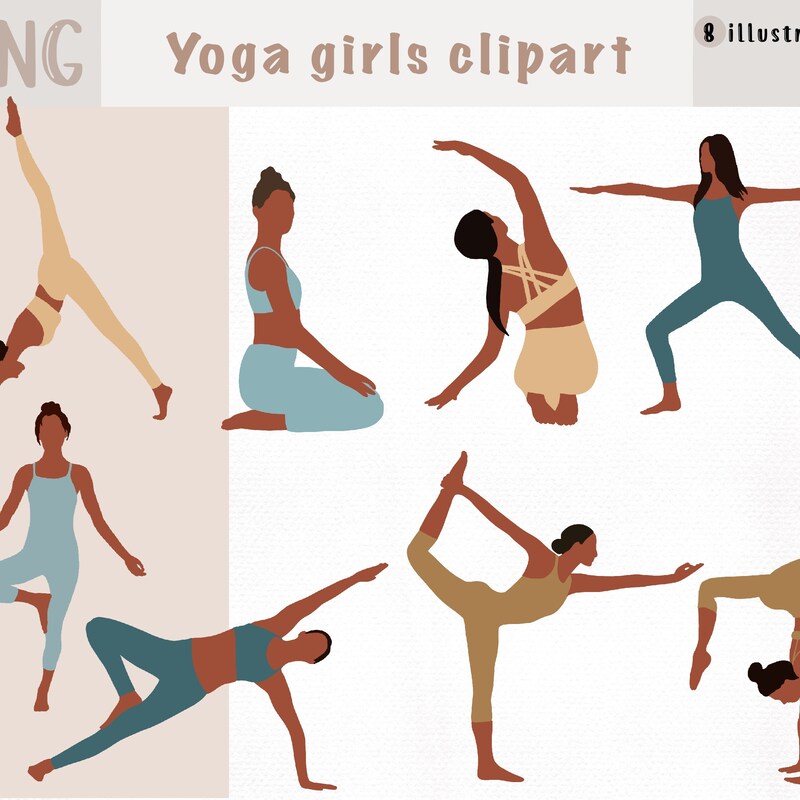 Yoga Silhouette - Etsy