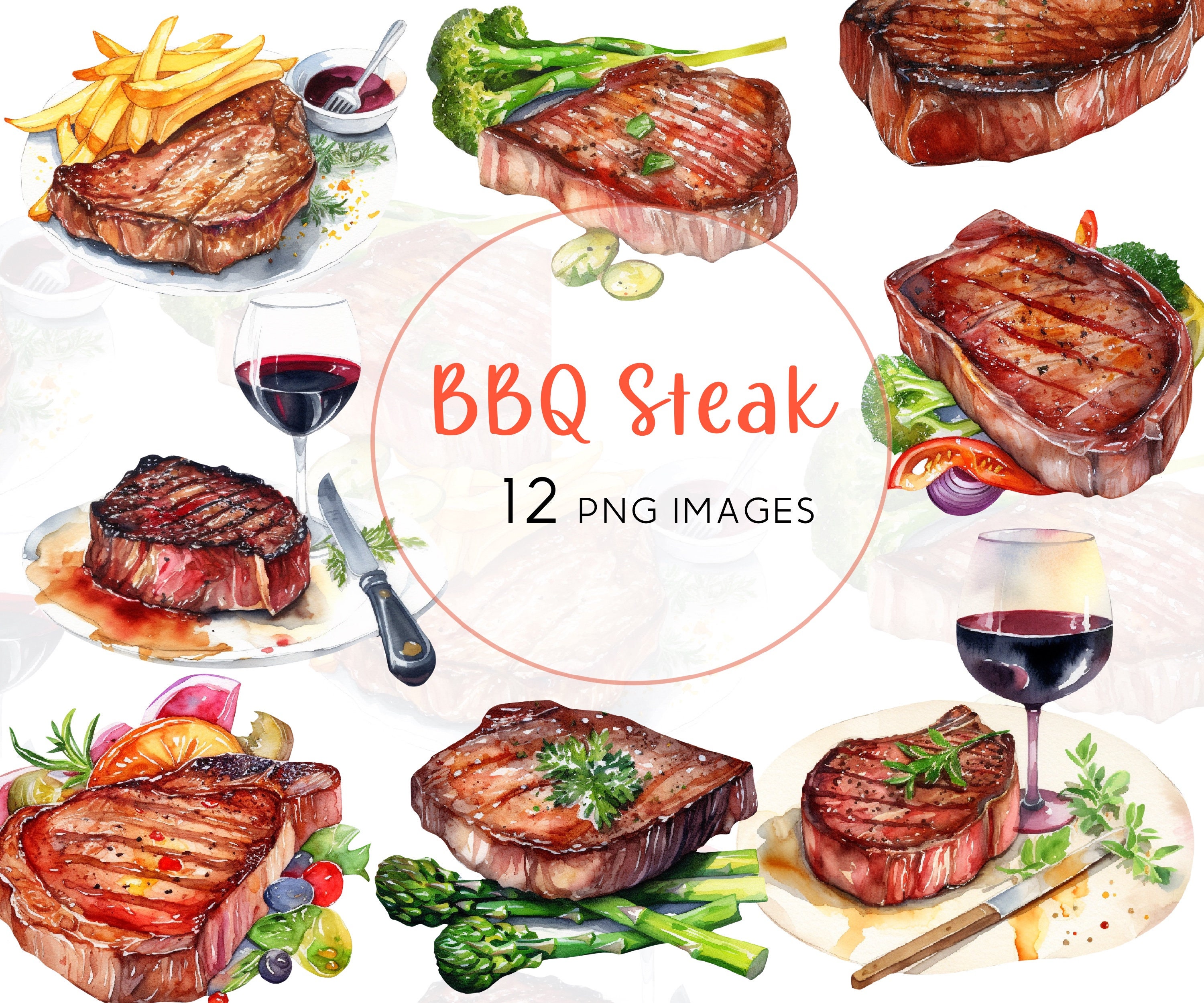 Cooked Steak Clip Art