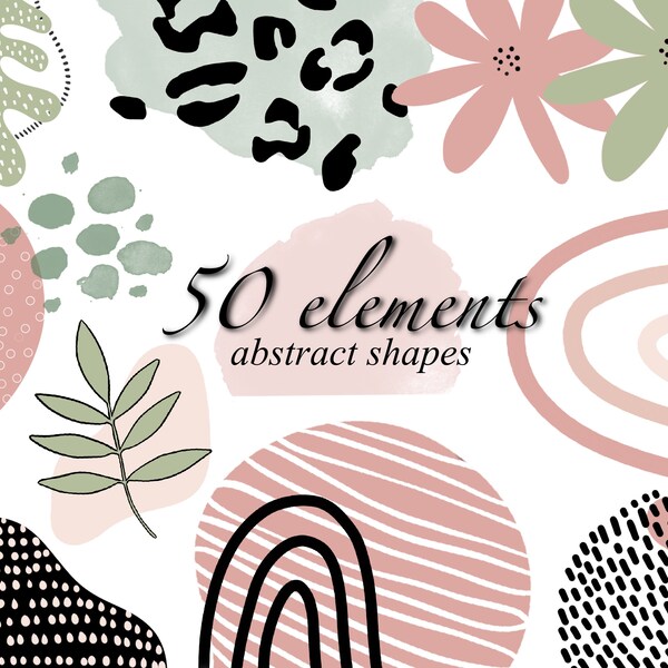 Boho Clipart - Etsy