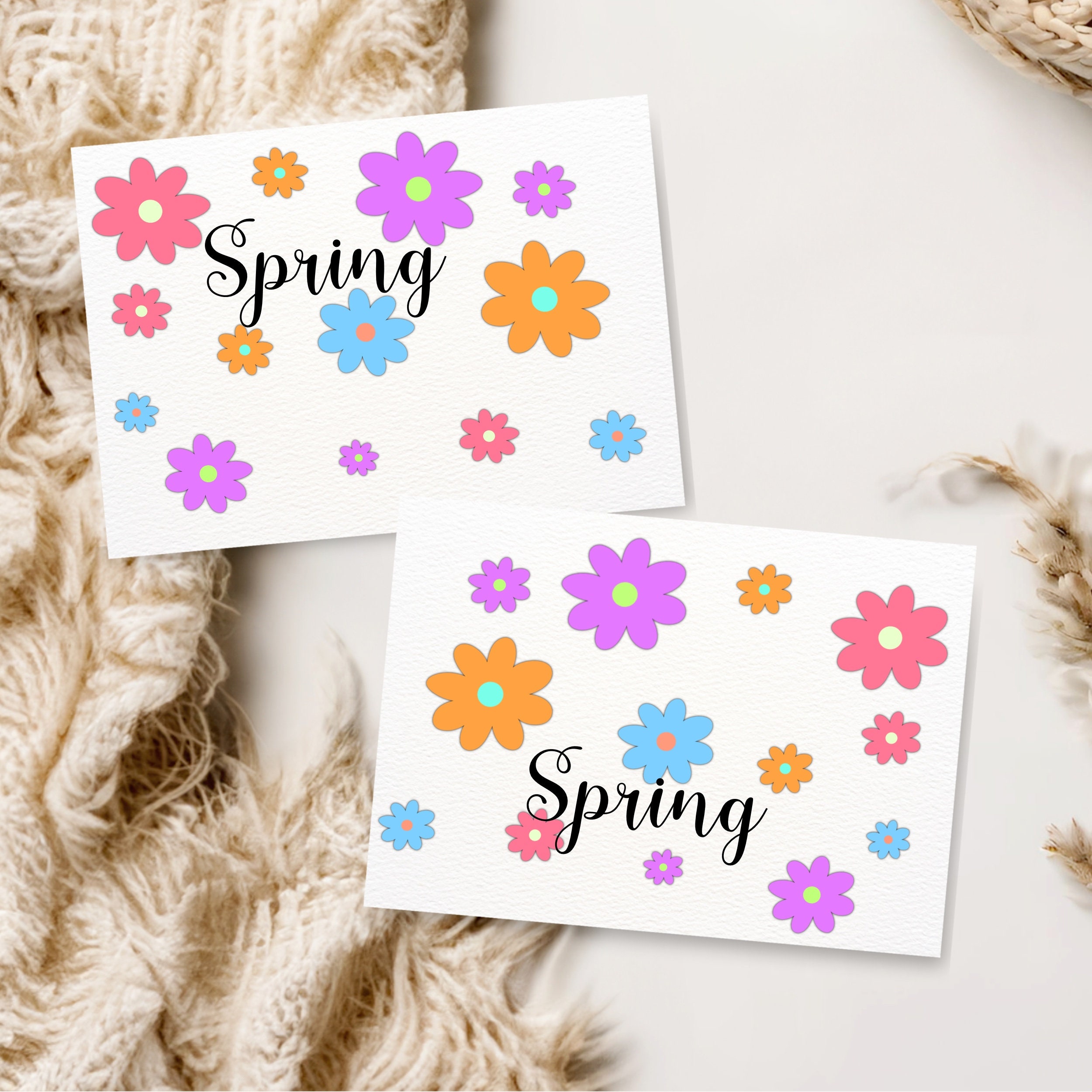 Daisy Flower Clipart. Daisy Split Monogram. Spring Flower PNG. Simple ...