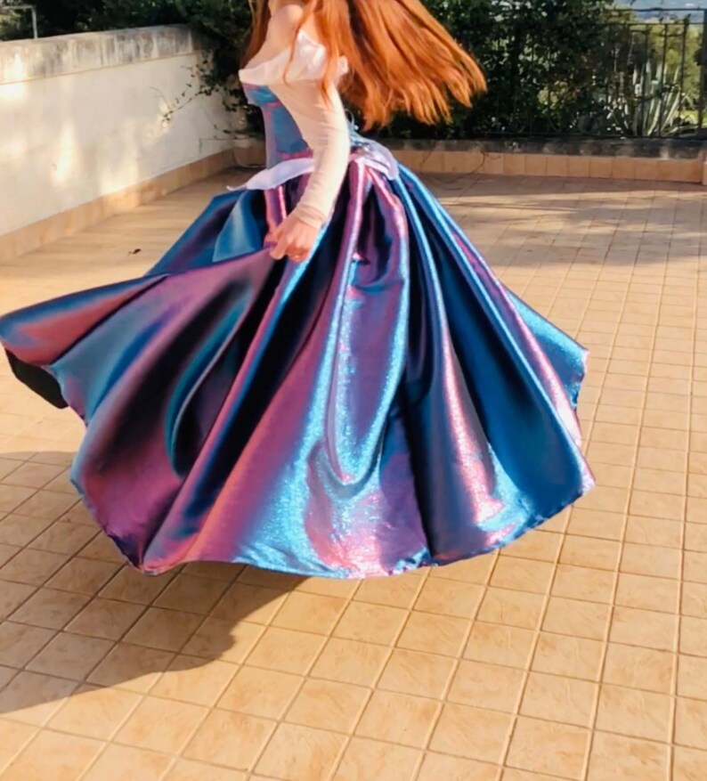 SLEEPING BEAUTY DRESS Changing Color Dress Cute Princess - Etsy